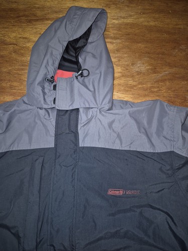 Coleman Max Hooded Nylon Windbreaker Jacket Men’s **Read***XLarge | eBay