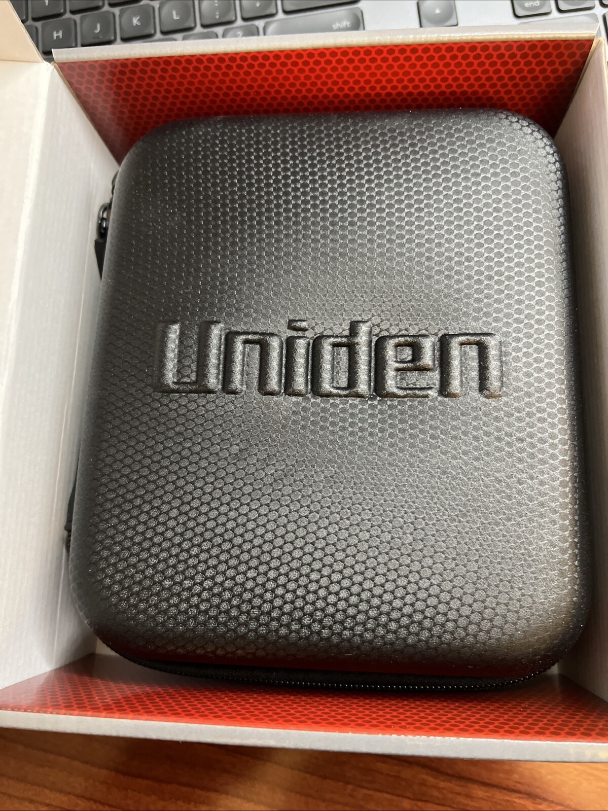 Uniden Zipper Travel hard Carrying Case R8,R7,R4,R3,R1,DFR9,DFR8,DFR7 ...