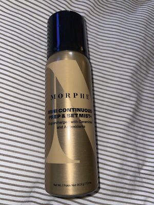 Morphe CONTINUOUS PREP & SET MIST Ceramides & Antioxidants 1.3oz 36.8g ...