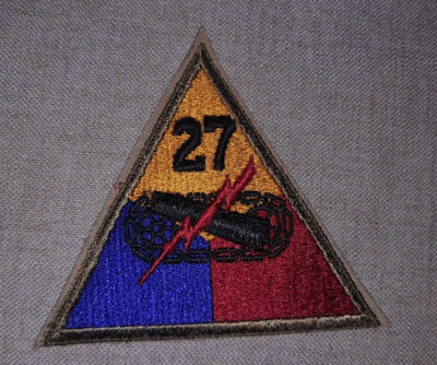 US Army Military 27th Armored Division Shoulder Patch Insignia | eBay