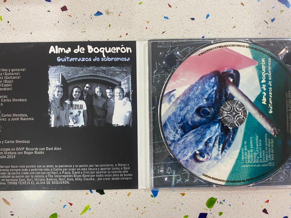 Alma De Boqueron Cd Guitarrazos De Sobremesa - Limones Vendaval Pasion ...