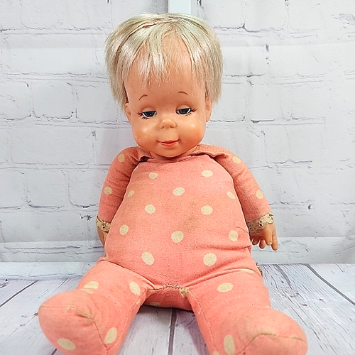Mattel Drowsy I Talk Doll 1964 Pull String Not Talking 14" TLC Cleaning ...