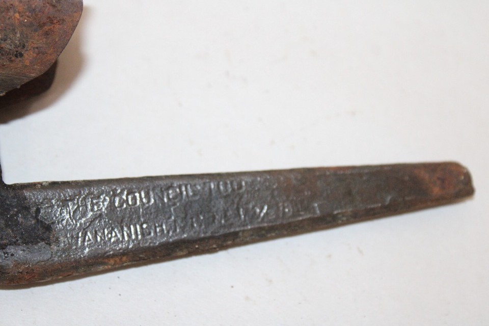 TURPENTINE HACK BLADE SIGNED COUNCIL -- SCRAPPER TAR TOOL , | eBay