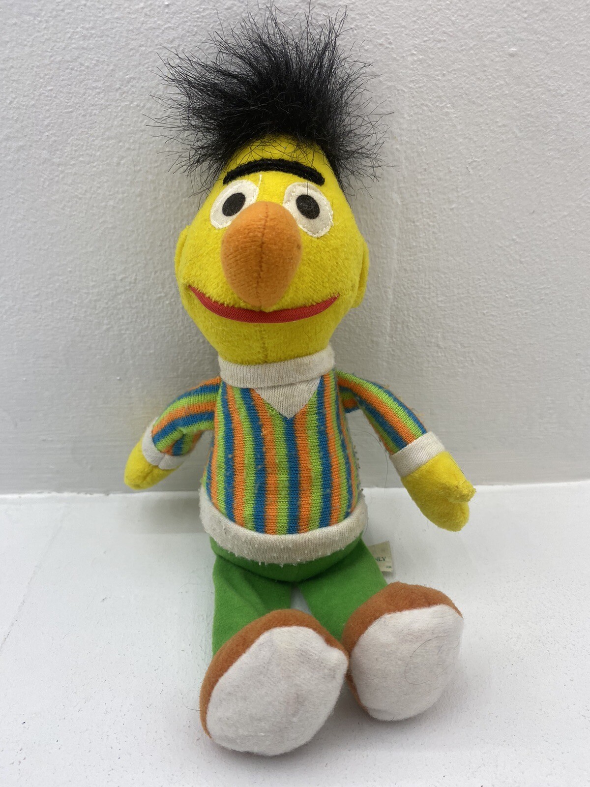 Tyco Small 9 Inch Bert Sesame Street Bean Bag Plush Toy | eBay