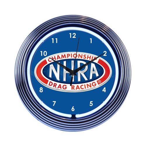 National Hot Rod Association NHRA Drag Racing White Neon Light Up Wall ...