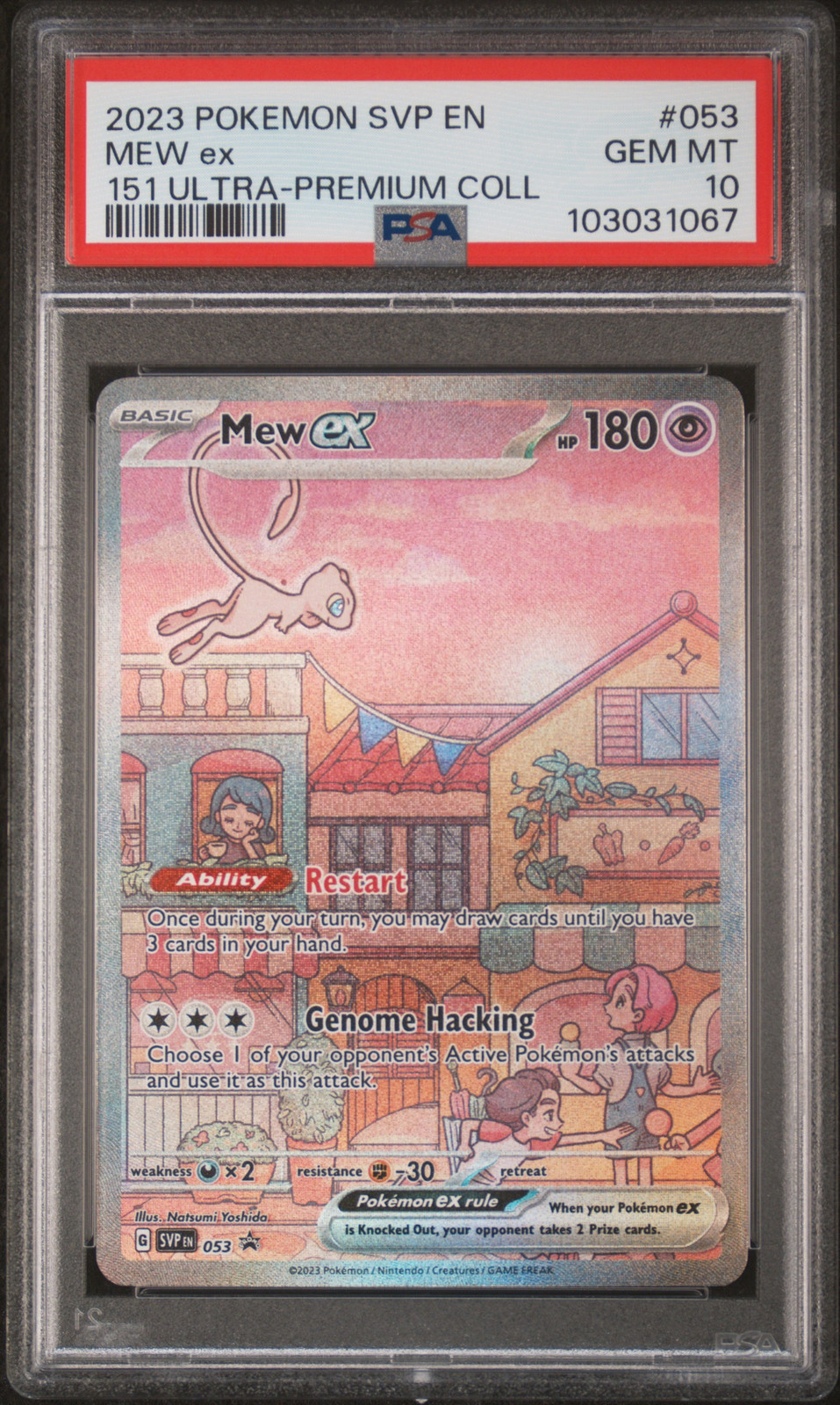 Mew ex 2023 Scarlet & Violet: Black Star Promo #SVP053 151 Ultra ...