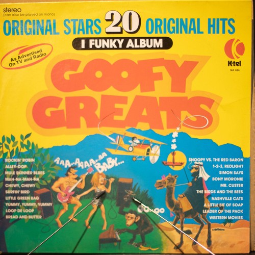 GOOFY GREATS - VARIOUS - Vinyl LP - K-tel - 1975 - VG FREE POSTAGE ...