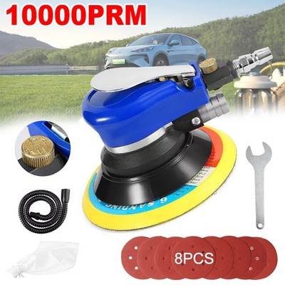 6"Air Random Orbital Polisher Sander 150mm Dual Action Auto Body Orbit ...
