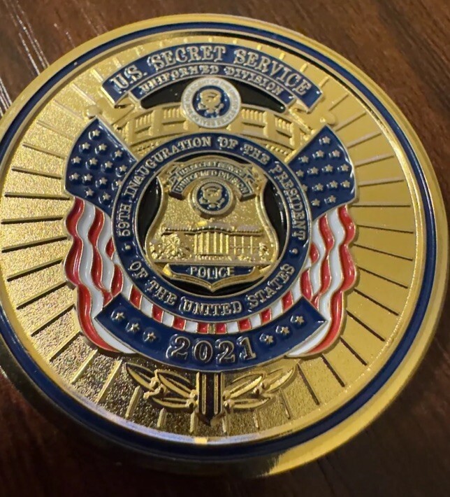 USSS Secret Service Uniformed Division Inauguration Challenge Coin | eBay