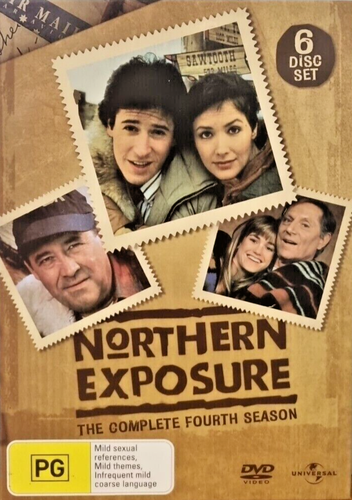 NORTHERN EXPOSURE Season 4 (DVD, 1993) RARE OOP Cult Comedy, Region 2,4 ...