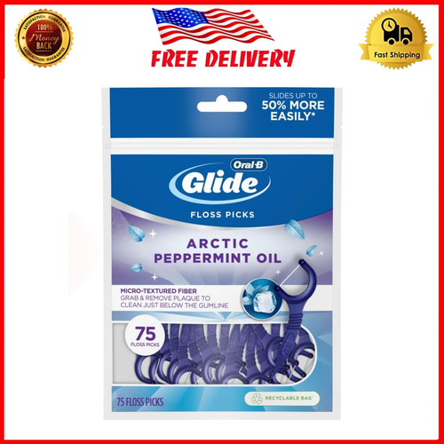 Oral-B Glide 3D White Floss Picks Radiant Mint 75 Count Package | eBay