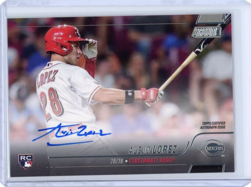2022 Topps Stadium Club Alejo Lopez Rookie RC On Card Autograph ...