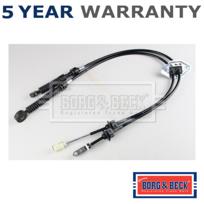 Borg & Beck Gear Selector Cable Fits Kia Rio 2005-2008 1.4 1.6 ...