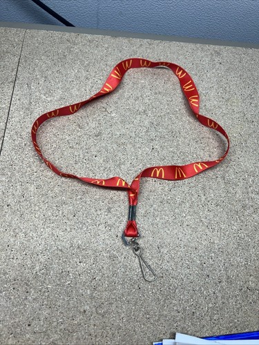 Red & Yellow McDonald’s Lanyard | eBay