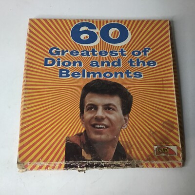 V1 Dion And The Belmonts 60 Greatest Of Box Set LP Vinyl Record Album ...