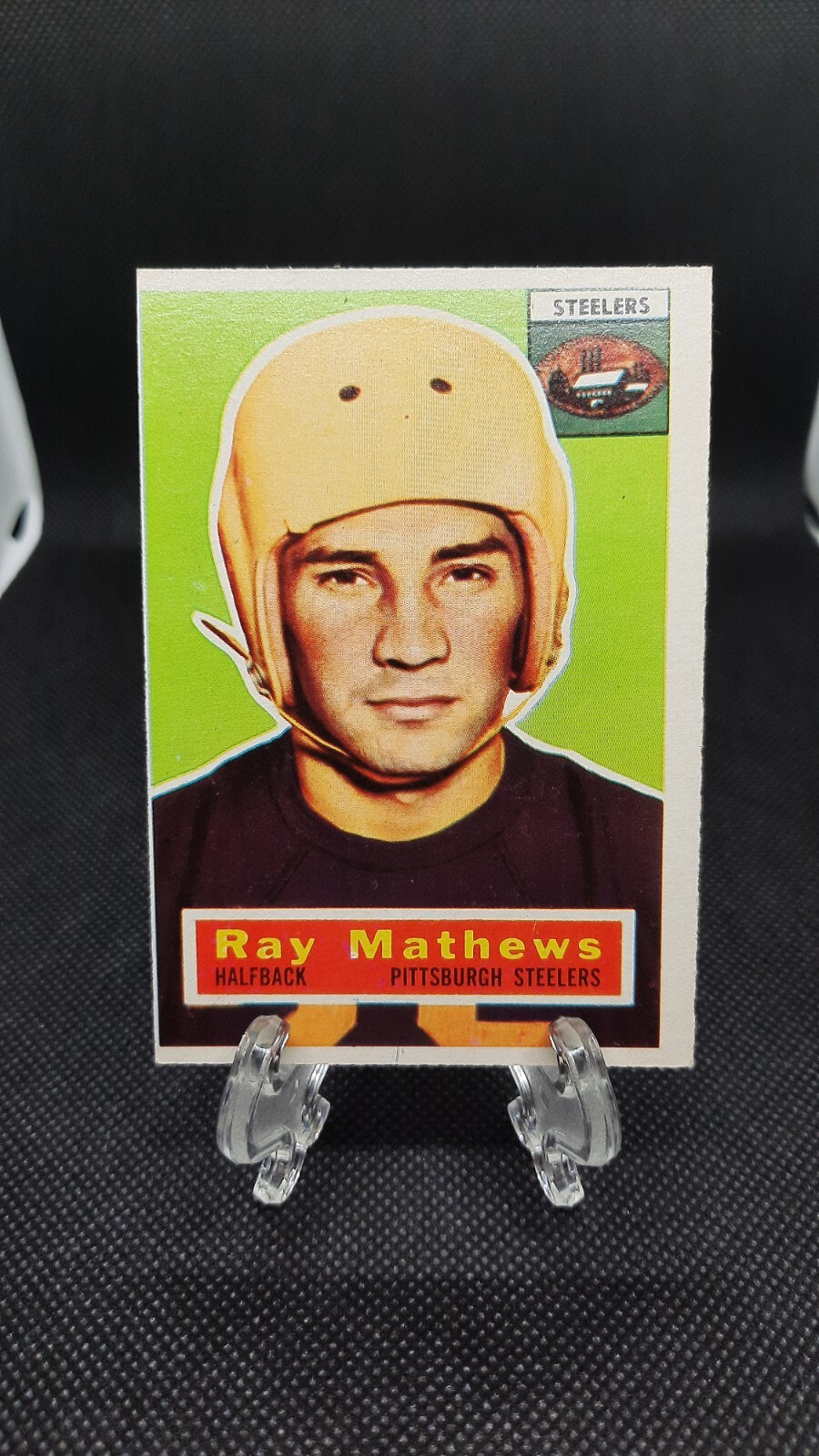 1956 Topps Football #75 Ray Mathews Vintage Pittsburgh Steelers | eBay