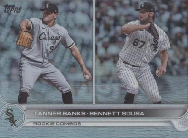 2022 Topps Update Series - Rookie Combos Tanner Banks, Bennett Sousa # ...