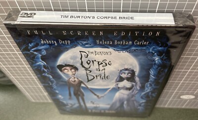 Tim Burtons Corpse Bride (DVD, Full Screen Edition) Johnny Depp ...