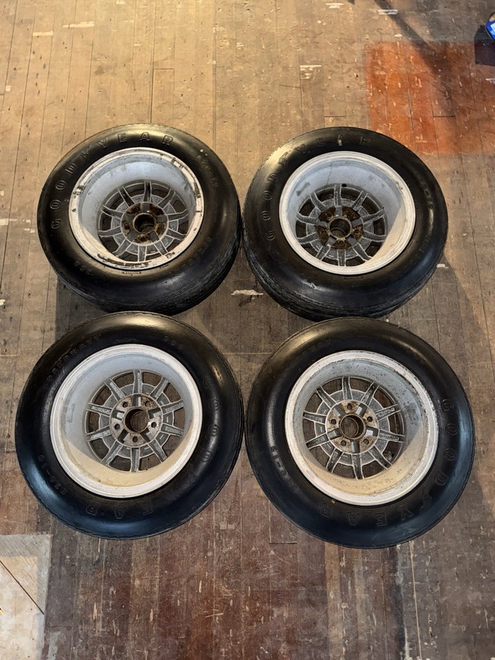 Original 1967 67 Shelby GT-500 Wheels & Orig Goodyear Speedway E70-15 ...