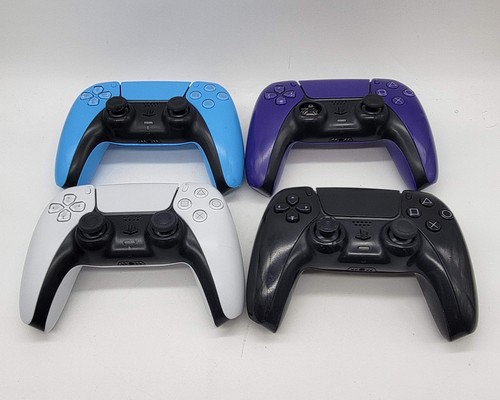 Broken Lot of 4 Sony PlayStation 5 PS5 Wireless Controllers See ...