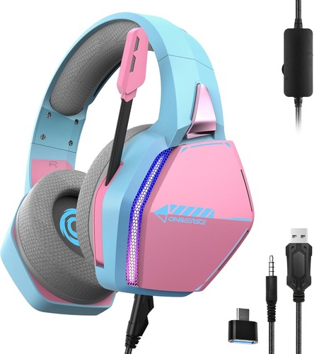 Oniverse Nebula Multiplatform Wireless Gaming Headset (Diva Pink ...