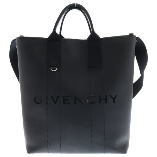 Givenchy G-Essentials 2Way Logo Tote Bag Shoulder Bag Black | eBay