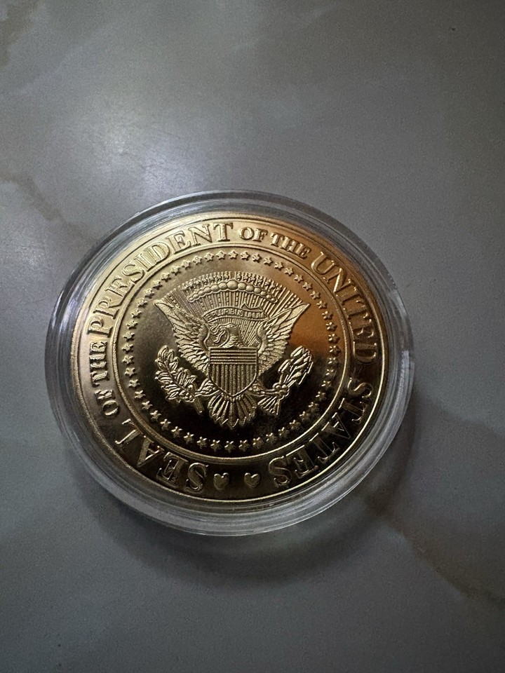 Donald Trump Fighting for America, Never Surrender Coin, July 13, 2024 ...