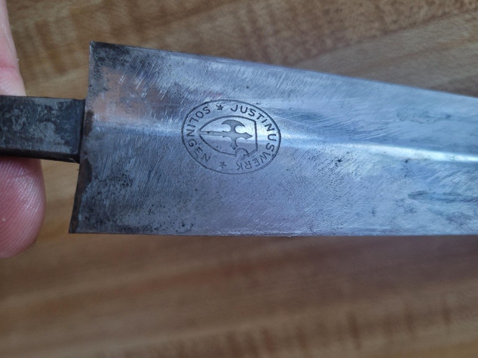 WW2 GERMAN ELITE POLITICAL DAGGER BLADE JUSTINUSWERK | eBay