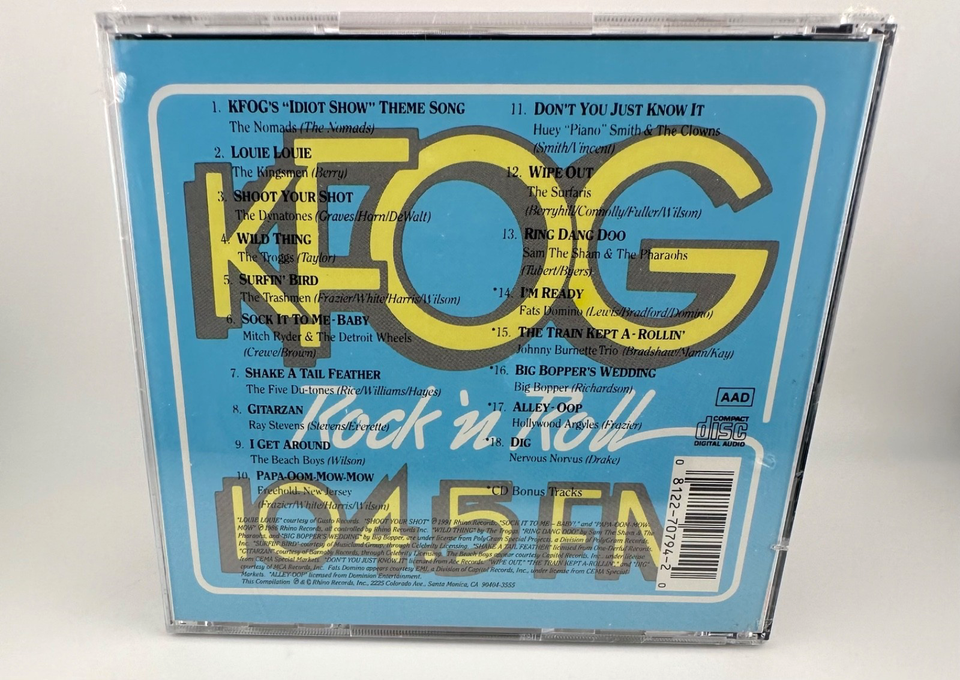 KFOG Presents M. Dung's Idiot Show Classics by Various [ NEW CD, 1991 ...