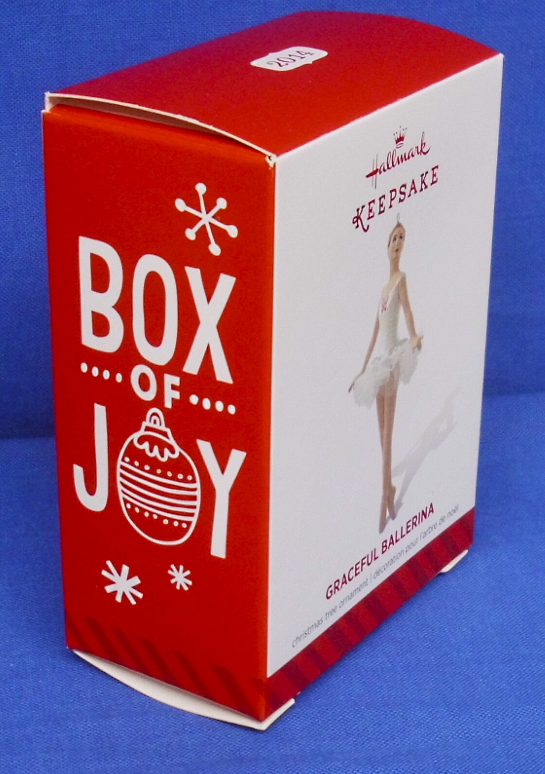 Hallmark Christmas Ornament Graceful Ballerina 2014 White Tulle Tutu ...