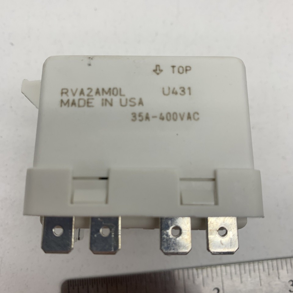 Electrica RVA2AMOL Motor Start Potential Relay 35A 400VAC (= Zettler ...