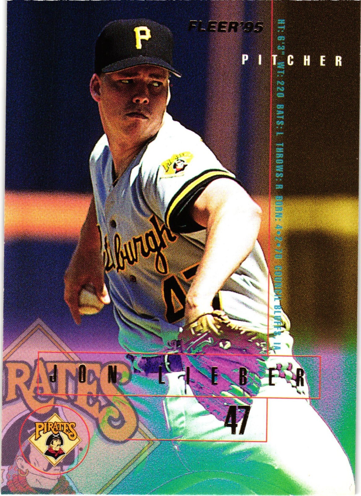 1995 Fleer - #481 Jon Lieber for sale online | eBay