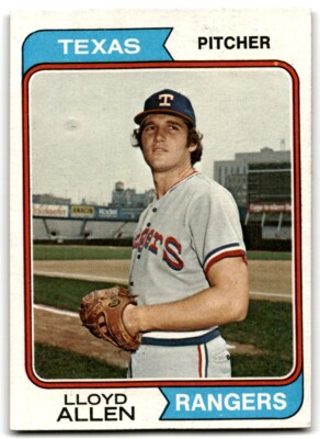 1974 Topps Lloyd Allen Texas Rangers #539 | eBay