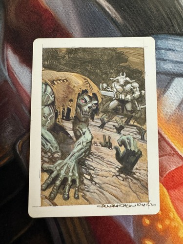 Haunted Crossroads Carl Critchlow Artist Proof Sketch MTG AP Magic ...