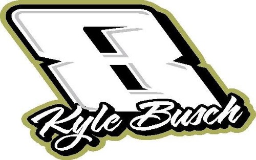 8 Kyle Busch 2023 Nascar vinyl window decal racing sticker | eBay