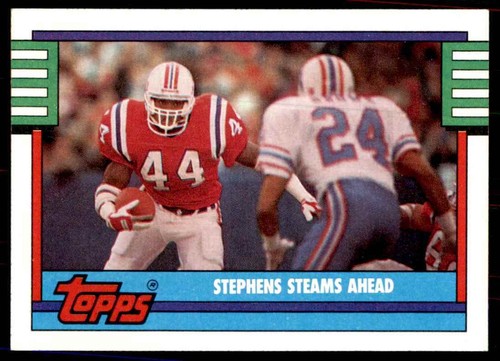 1990 Topps New England Patriots Football Cards #521 | eBay