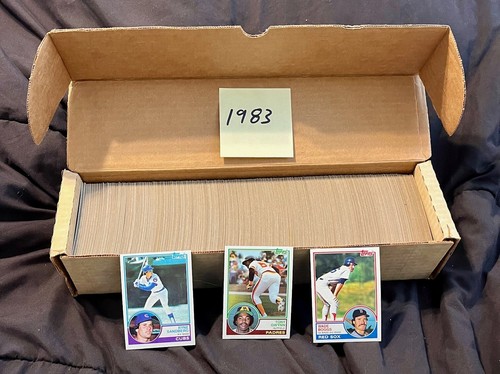 1983 Topps baseball COMPLETE SET of 792 cards- NEAR MINT Boggs, Gwynn ...