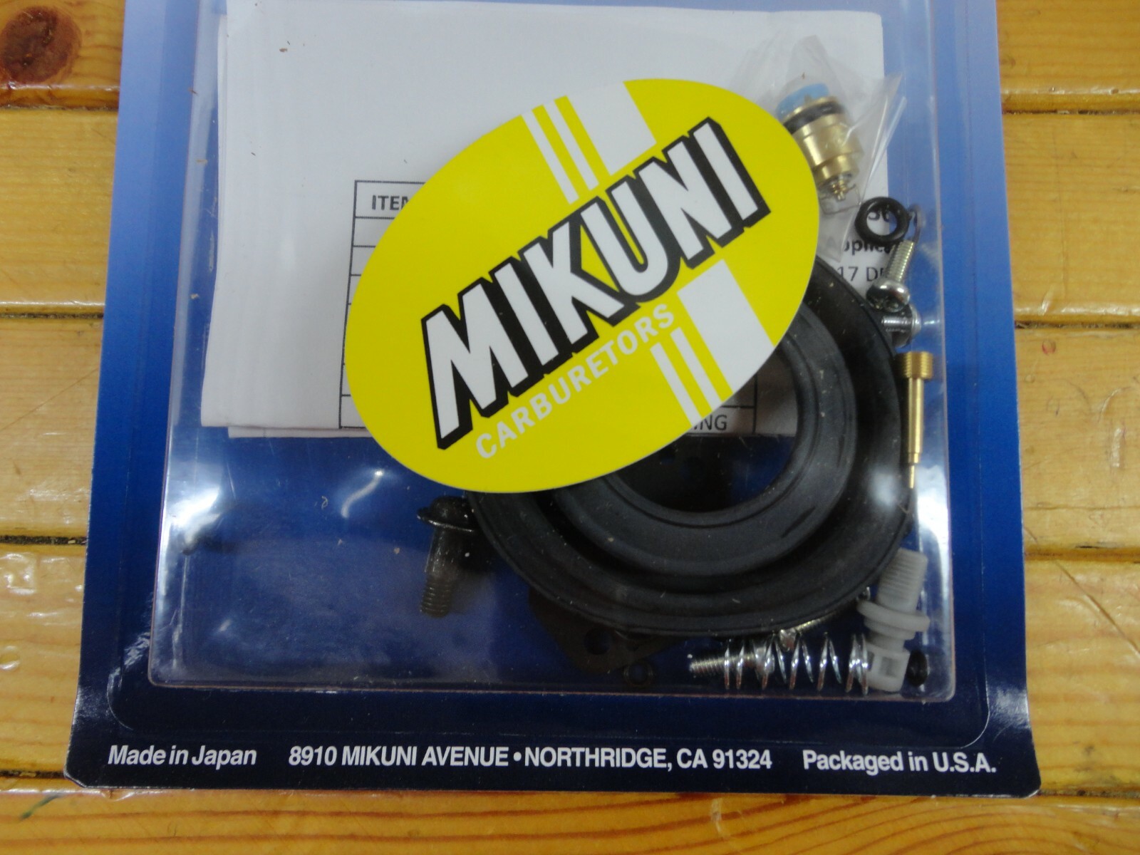 OEM CARBURETOR REPAIR KIT FOR MIKUNI MK-BSR36-34 SUZUKI DRZ 400 2000 ...