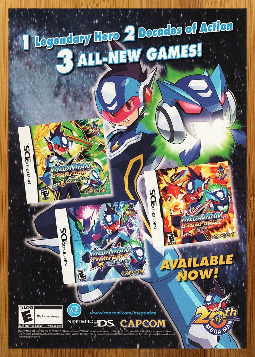 Megaman Starforce 4 3ds