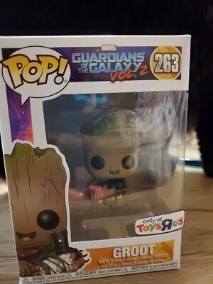 Funko Pop Groot with Bomb Toys R Us Exclusive 263 889698218283| eBay