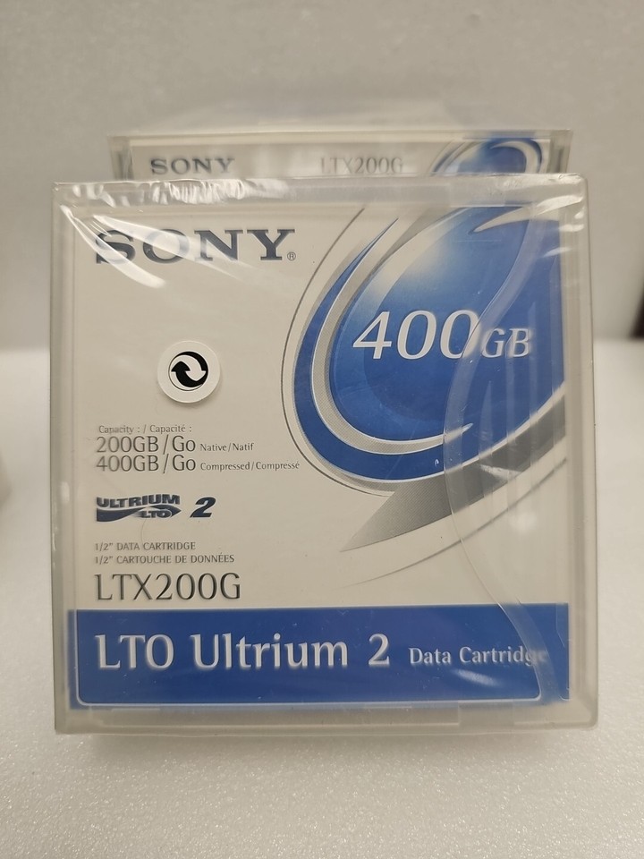 Sony LTO Ultrium 2 200/400gb Data Cartridges 400GB | eBay