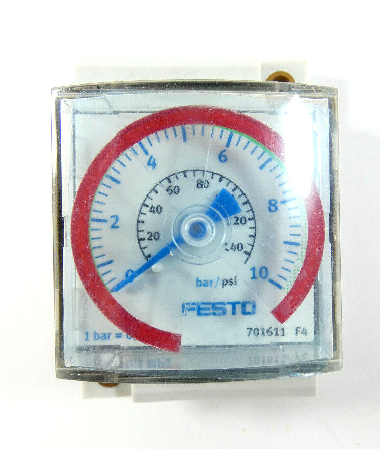 FESTO Manometer MAE-MS6-10-BAR-RG (701611) | 0-10 bar | eBay.de