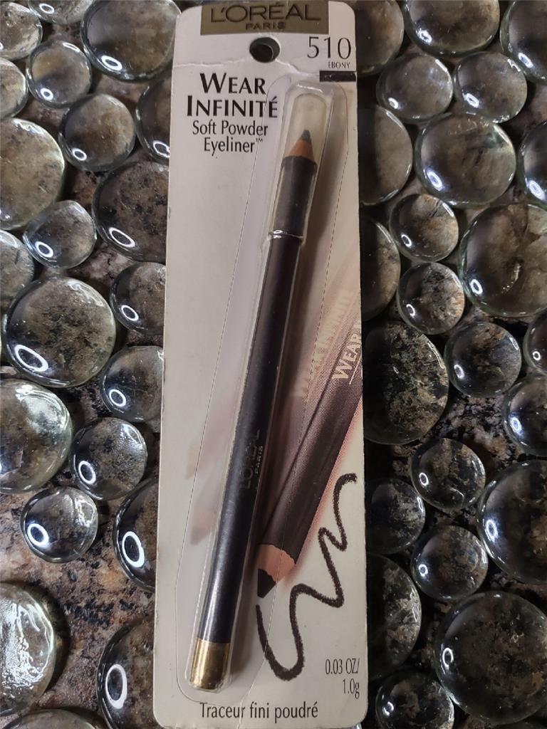 L'OREAL WEAR INFINITE Soft Powder Eyeliner # 510 EBONY BLACK Sealed | eBay