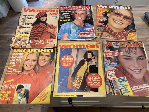 Collection Of Woman Magazines 1960’s 1970’s 1980's vintage collectable ...