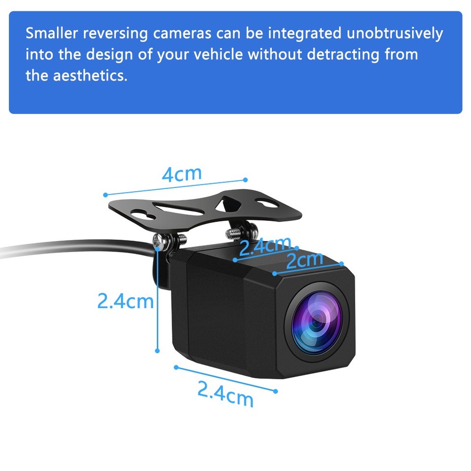 Waterproof Car Rear View Backup Reverse Camera CMOS 8 LED HD Night ...
