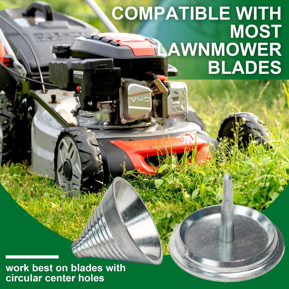 Universal Lawn Mower Blade Balancer Cone Tool | eBay