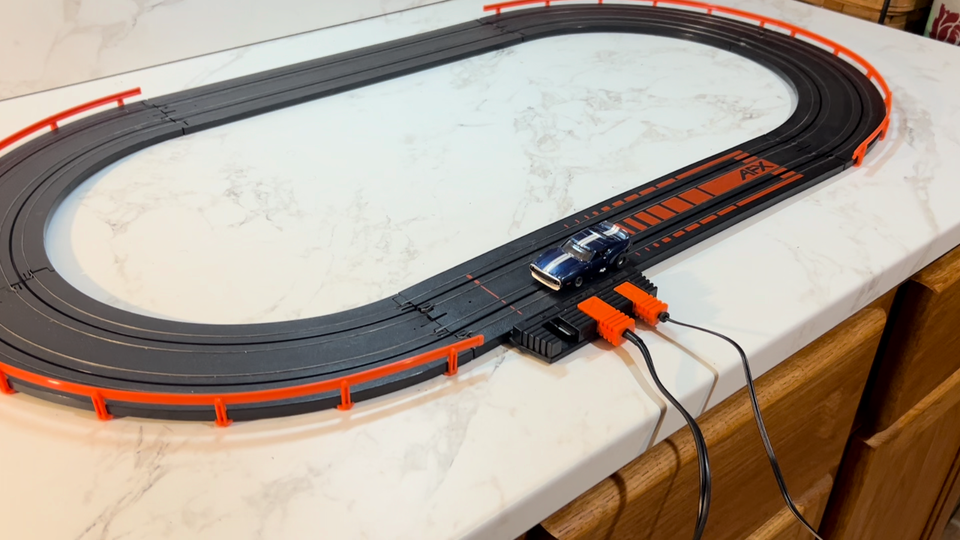 Aurora AFX Magna Traction Slot Car JL Repro Body JAVELIN AMX TRANS AM ...