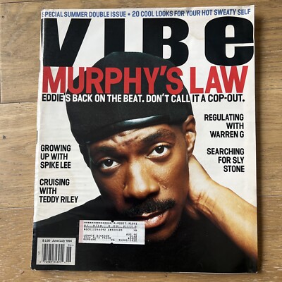 VIBE MAGAZINE Eddie Murphy June / Ju1y 1994 Double Issue RARE Spike Lee ...