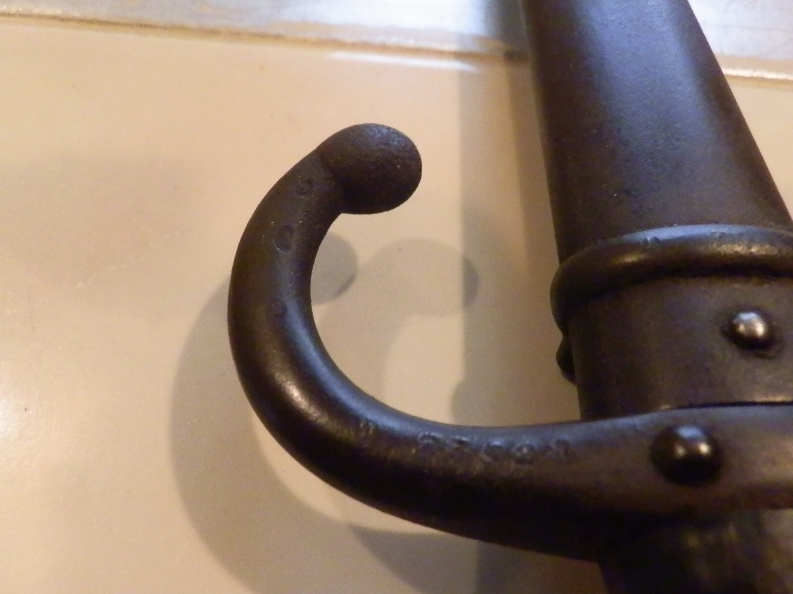 French Army M-1876 Gras Rifle Bayonet 'D'Armes St. Etienne 1878 ...