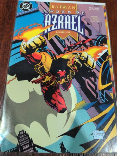 Batman Sword of Azrael 1 DC Comics 1993 First Appearance Azrael | eBay